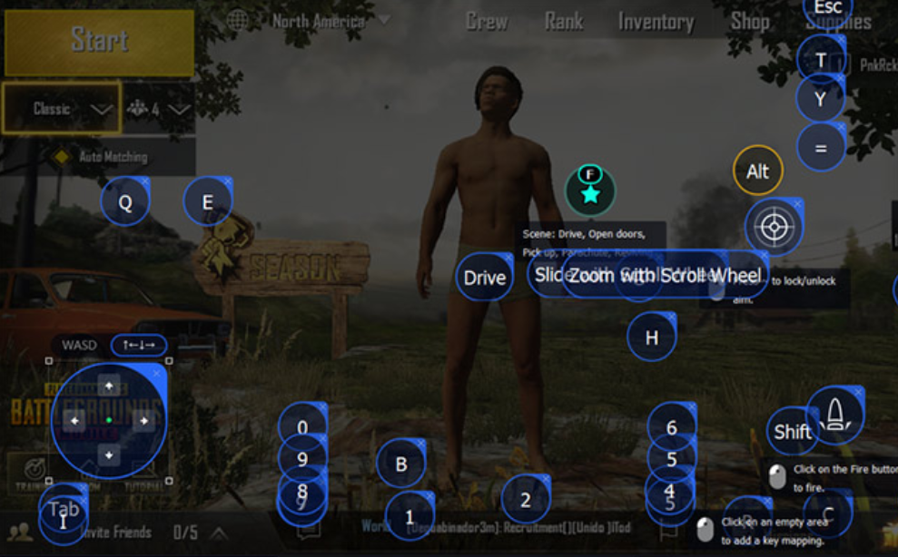 Hướng Dẫn Các Phím Tắt Đầy Đủ Khi Chơi Pubg Mobile Giả Lập